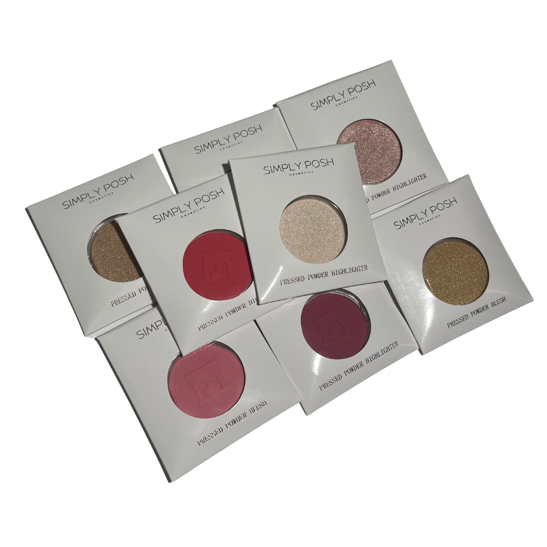 Cozy Up Cheek Palette Single Blush & Highlight – Simply Posh Cosmetics, LLC