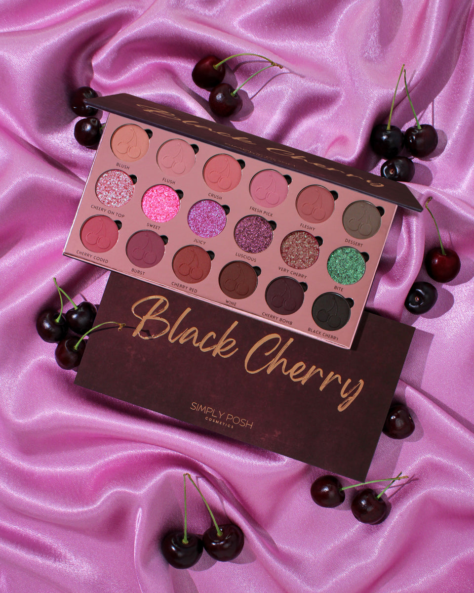 Black Cherry Shadow Palette – Simply Posh Cosmetics, LLC